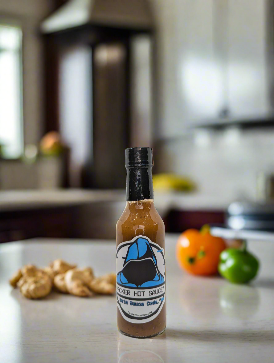 Beta Sauce Code - [Zesty Ginger] – Hacker Hot Sauce
