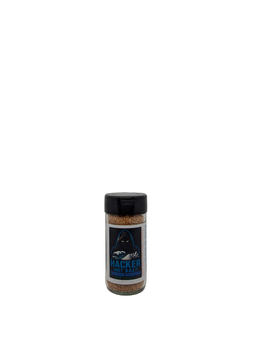 Hot Salt - Trinidad Scorpion – Hacker Hot Sauce